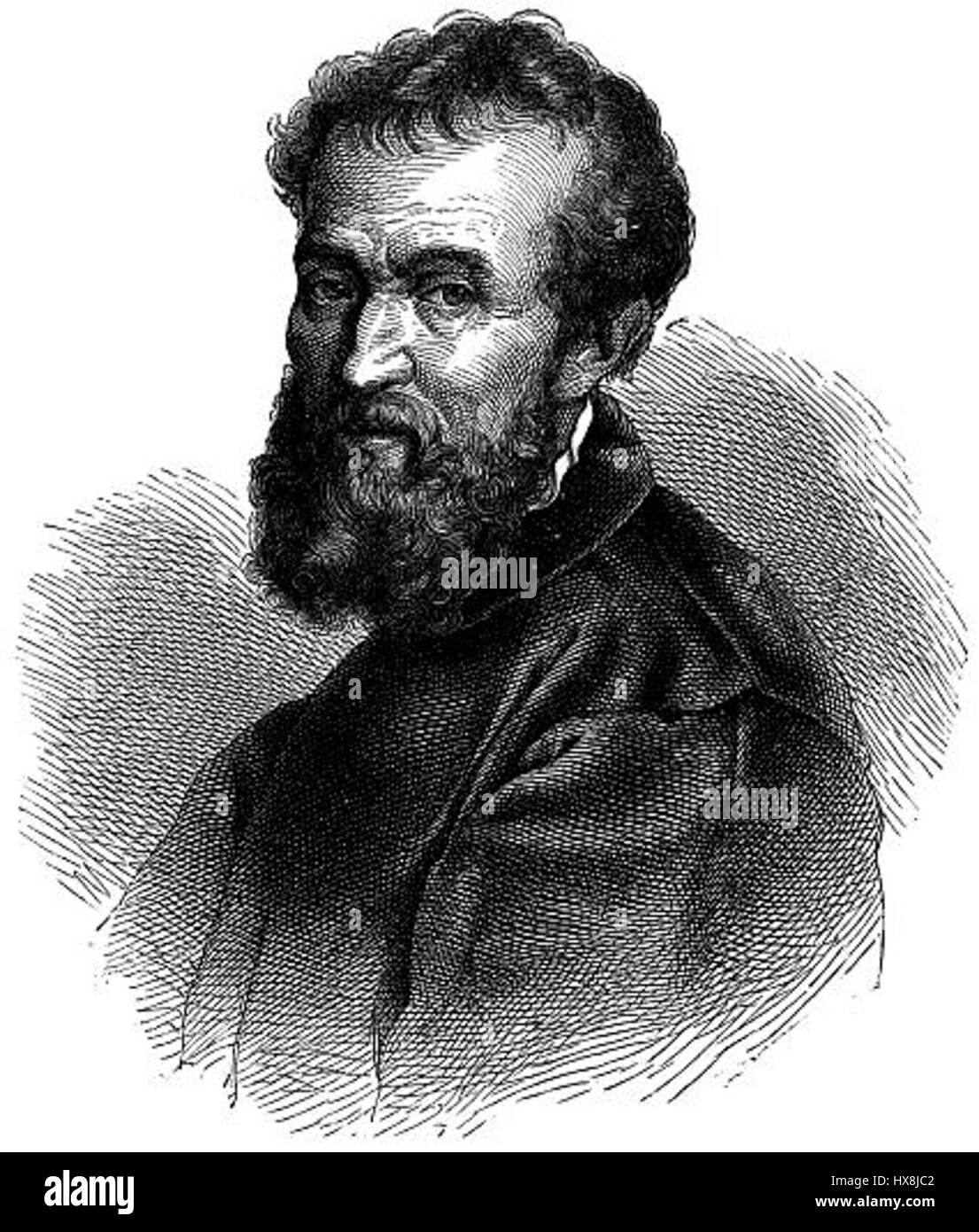 Michel-Ange, sculpteur, peintre et architecte italien renommé, est ...
