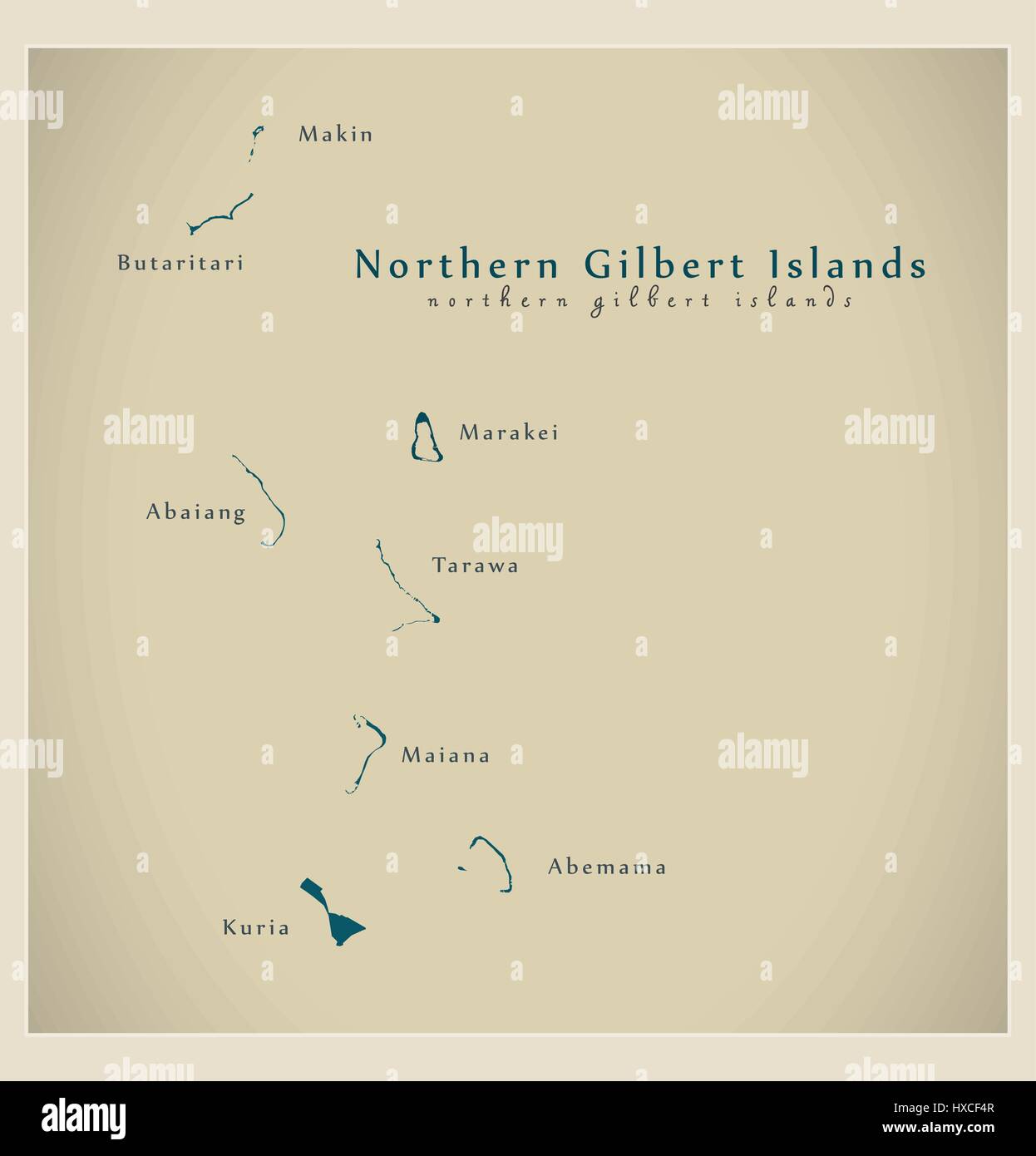 Gilbert islands Banque d'images vectorielles - Alamy