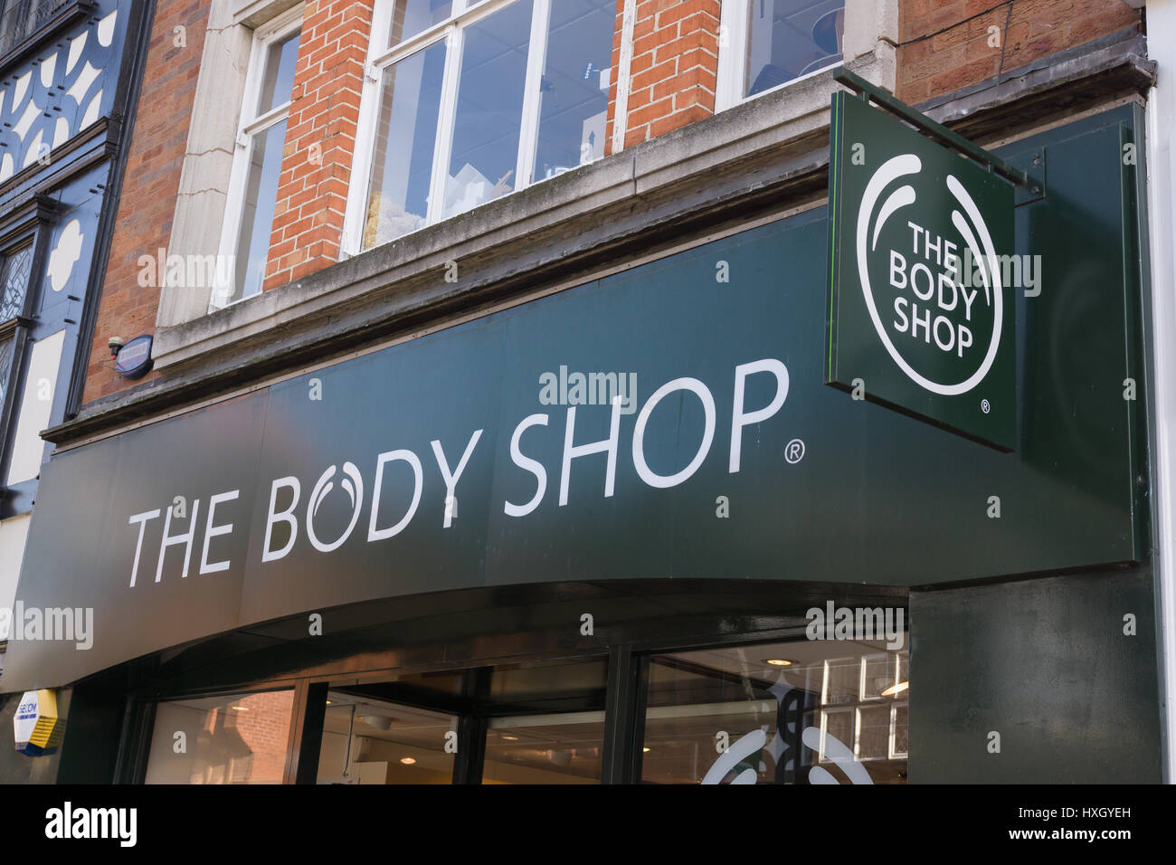 The body shop store logo Banque de photographies et d’images à haute ...