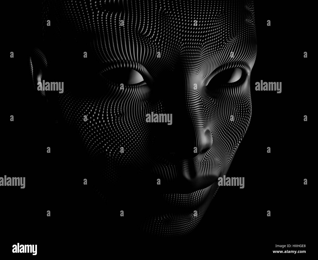 Visage de l'intelligence artificielle Banque d'image et photos - Alamy