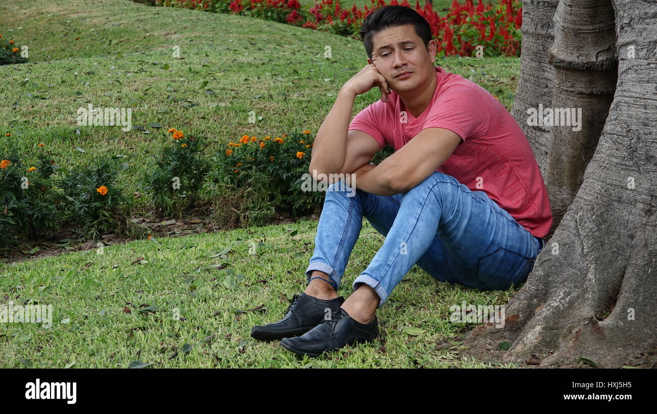 Lonely man Banque de photographies et d’images à haute résolution - Alamy