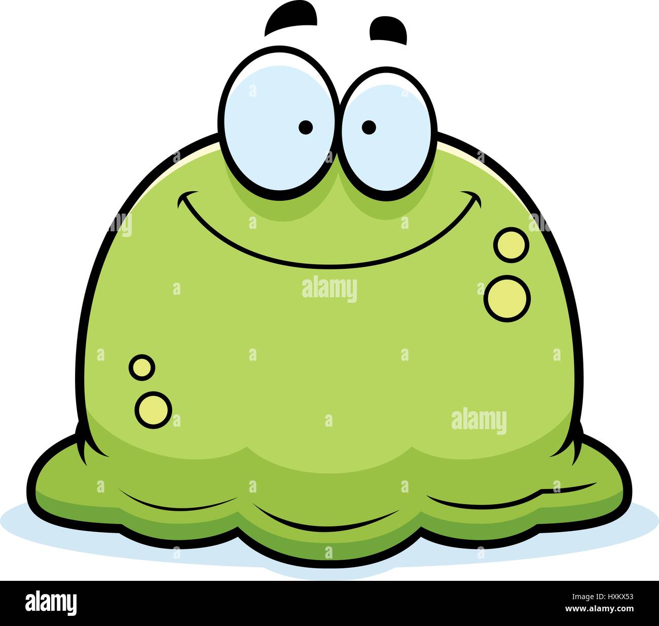 Une illustration d'un dessin animé booger souriant Image Vectorielle ...