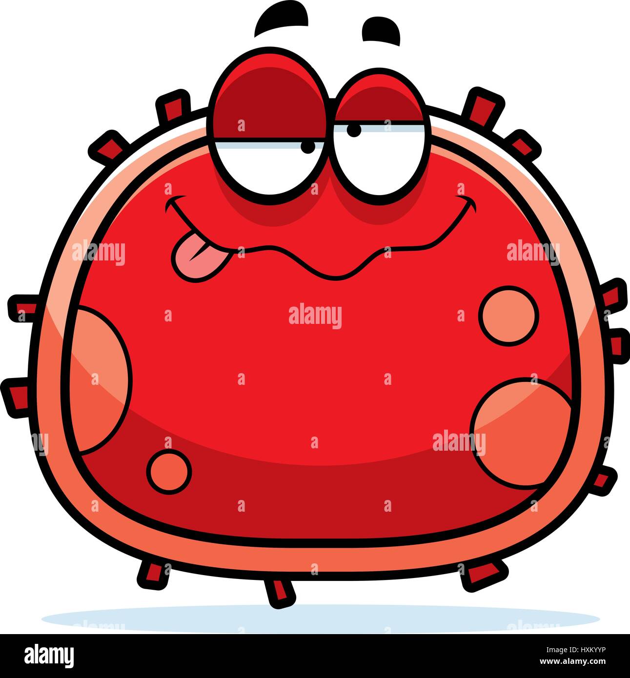 Cartoon bug looking sick Banque de photographies et d’images à haute ...