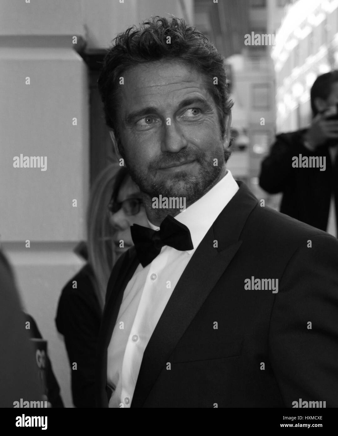 Gq man year awards Banque d'images noir et blanc - Alamy
