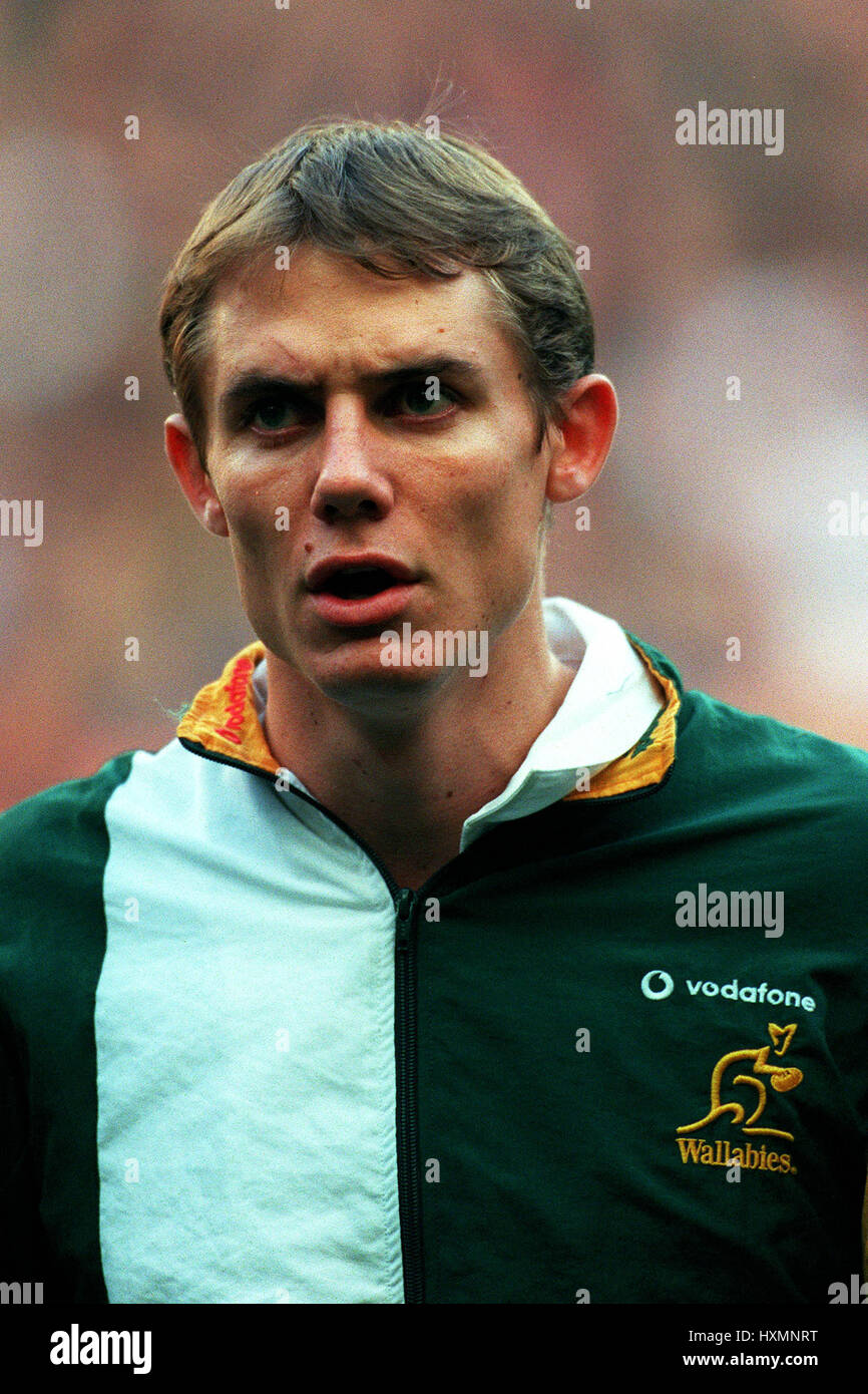Stephen larkham of australia Banque de photographies et d’images à ...