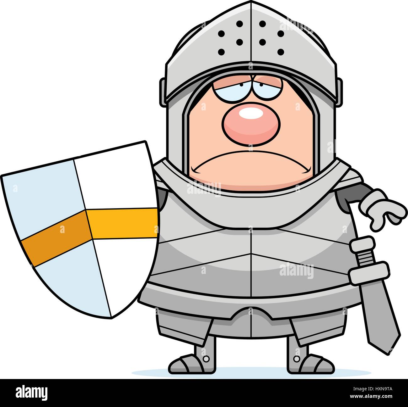 Chevalier triste Banque de photographies et d’images à haute résolution ...