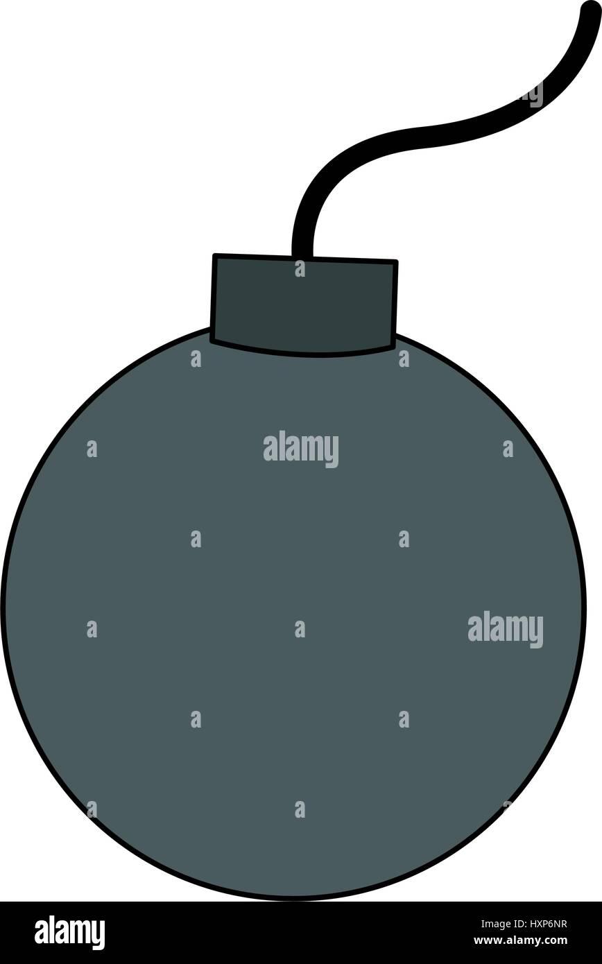 Image icône bombe dessin animé Image Vectorielle Stock - Alamy