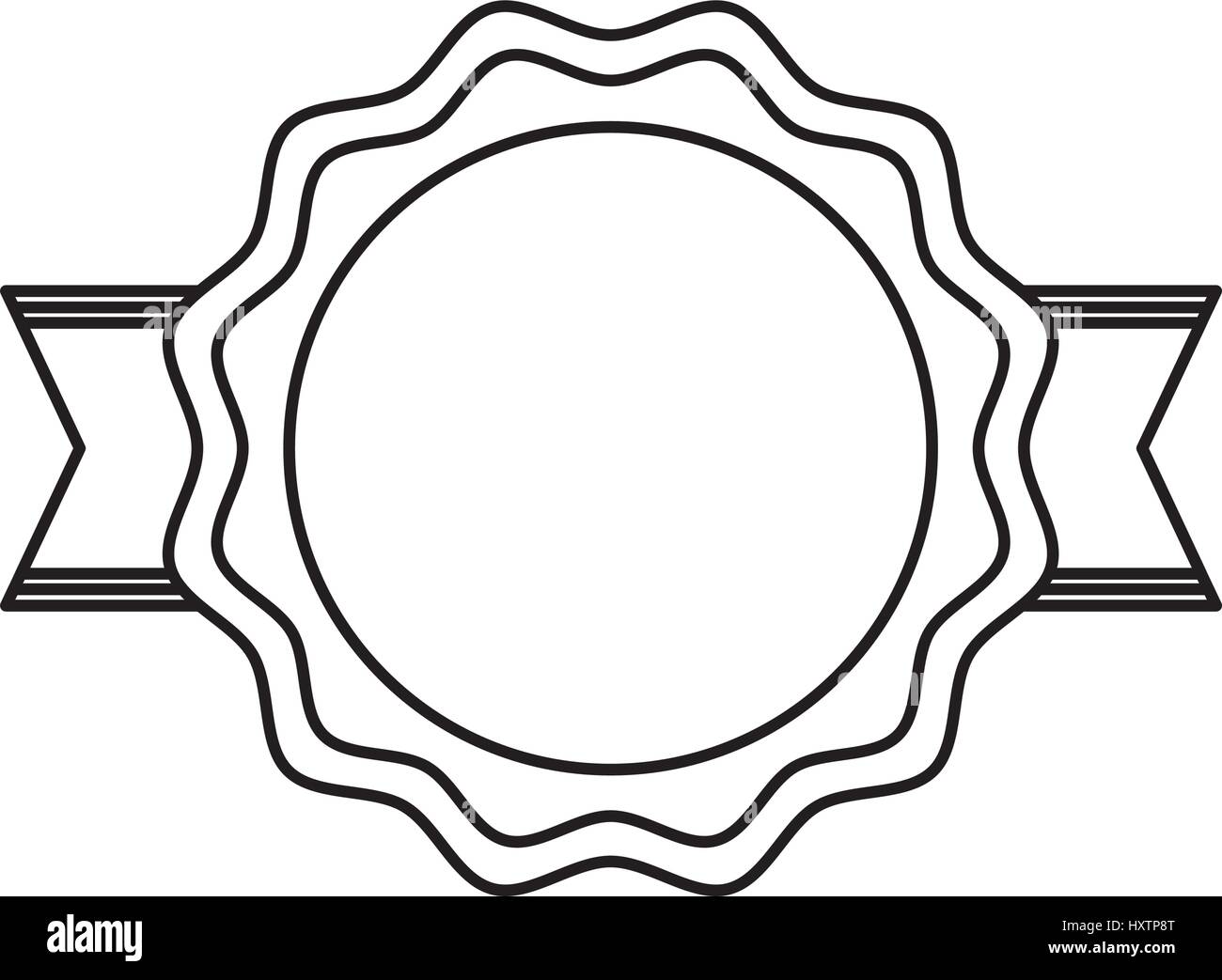 Timbre vide icône label vector illustration graphic design Image ...