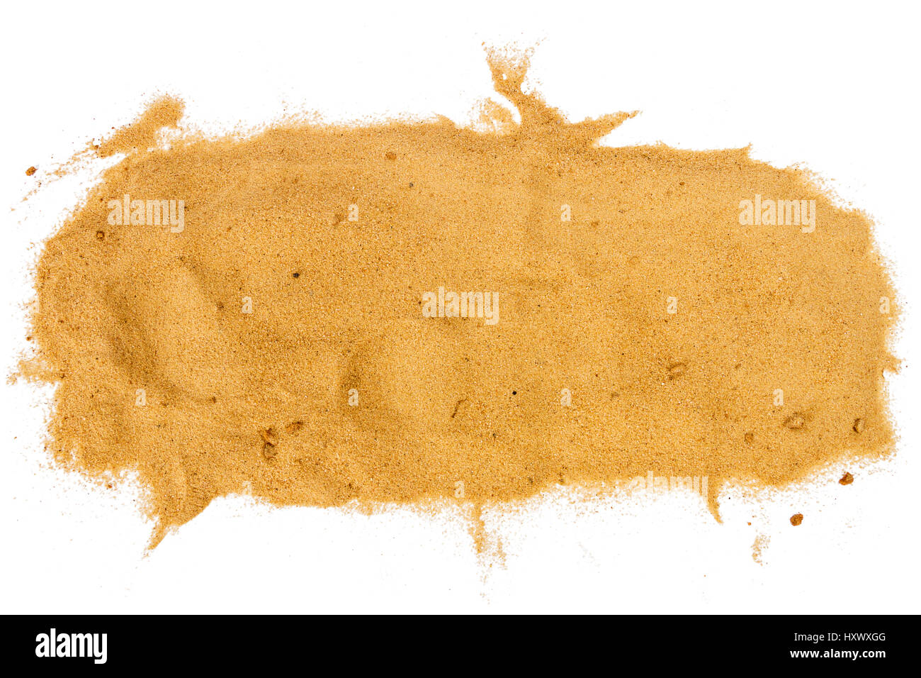 Texture de sable sur la plage Banque d'images détourées - Alamy