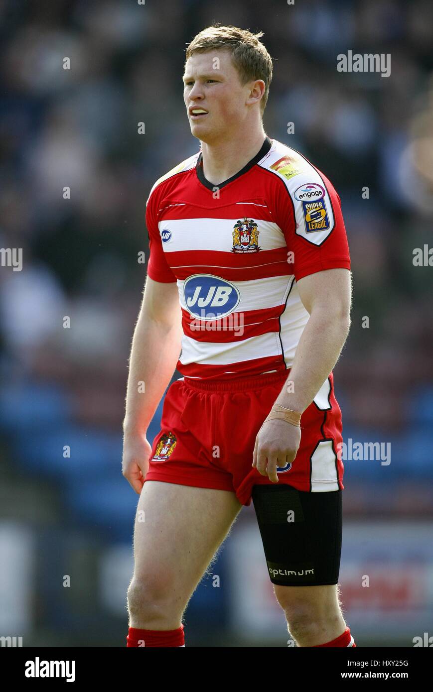 CHRIS ASHTON WIGAN WARRIORS RLFC LE HALTON STADIUM WIDNES ANGLETERRE 01 ...