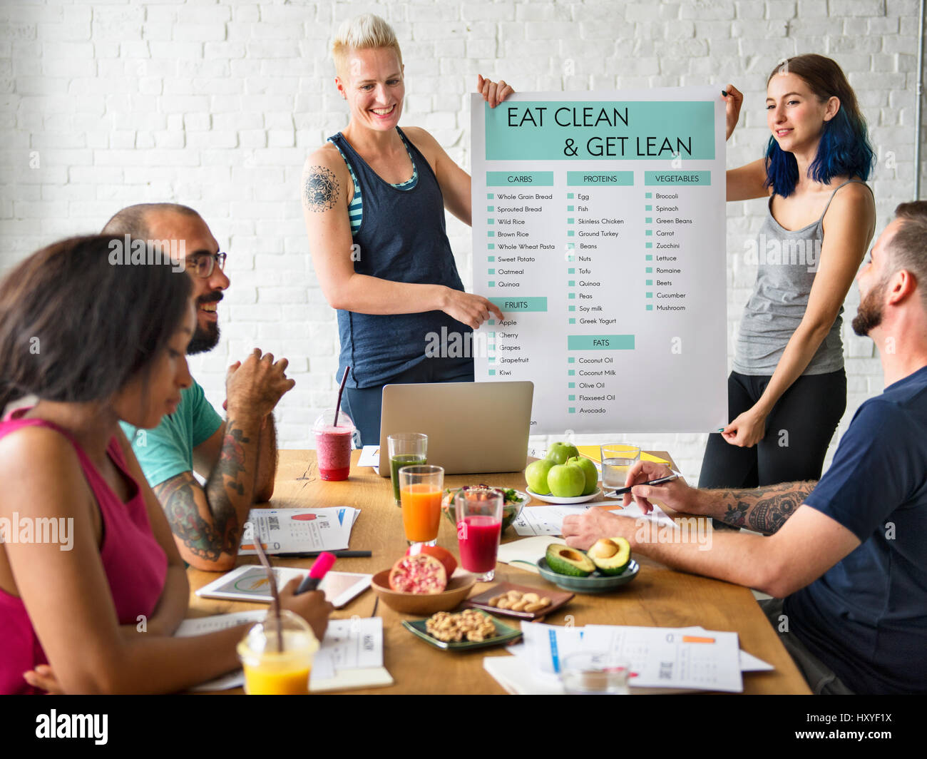 Manger propre Banque de photographies et d’images à haute résolution ...