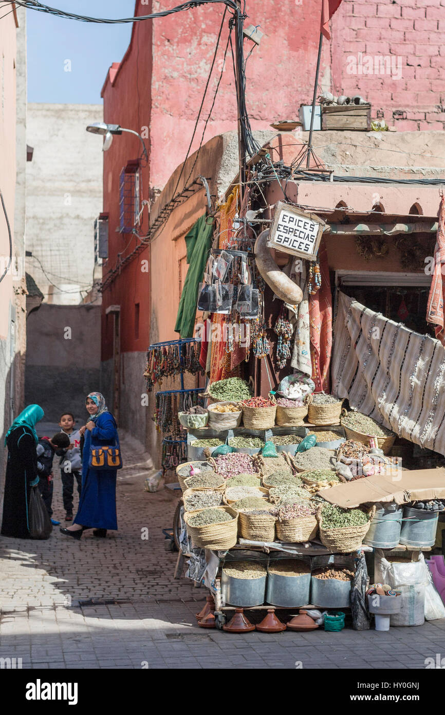 Marrakech souk jewellery Banque de photographies et d’images à haute ...