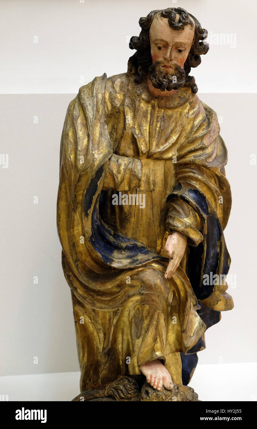 L'évangéliste saint Marc, à la fin du 17ème siècle, exposé au Musée des ...