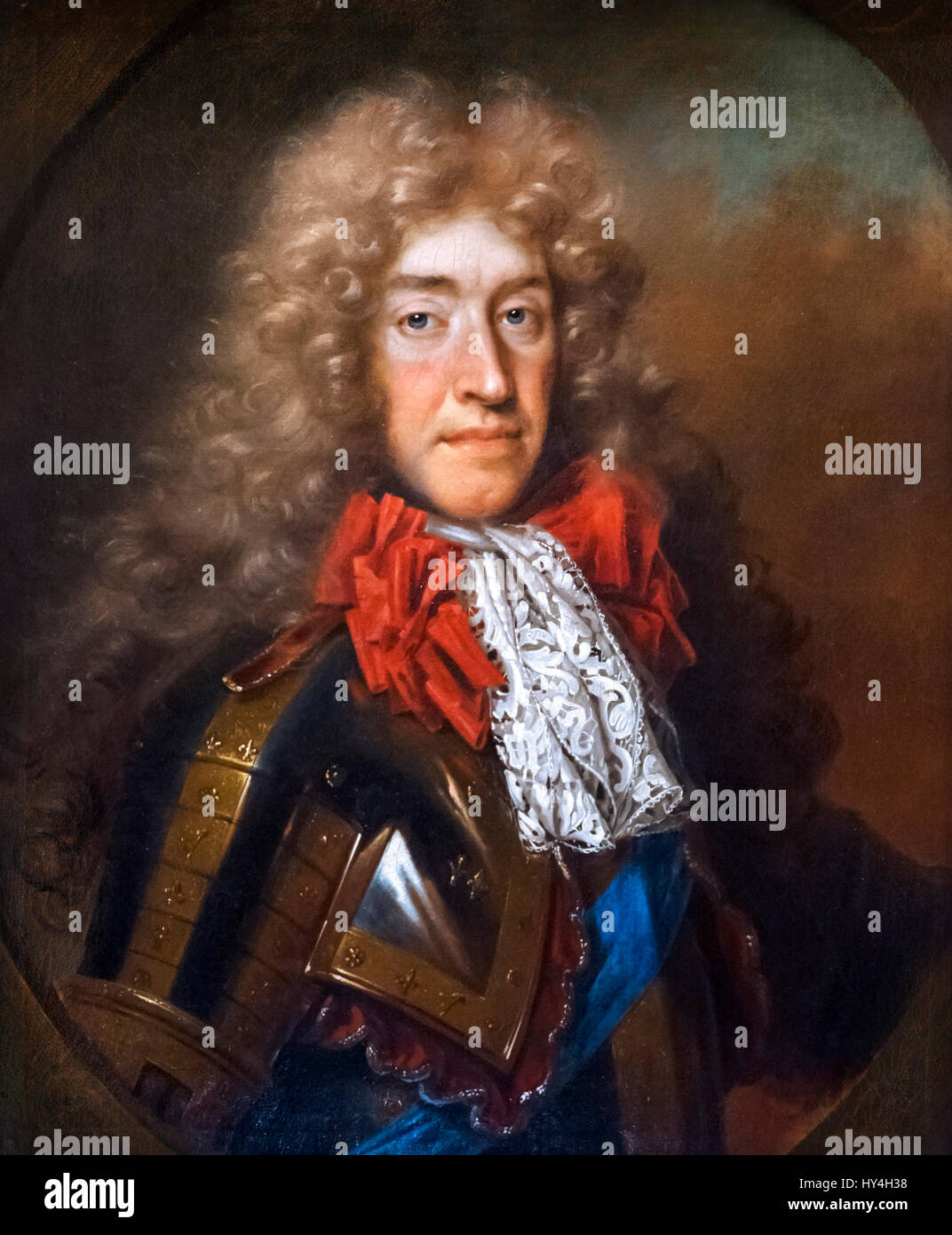 Jacques II et VII (1633-1701). Portrait par Nicolas de Largilliere ...