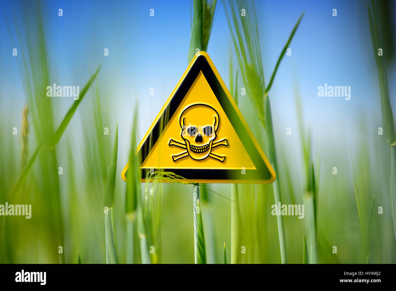 Les signes de danger dans le domaine du grain, de l'application de ...