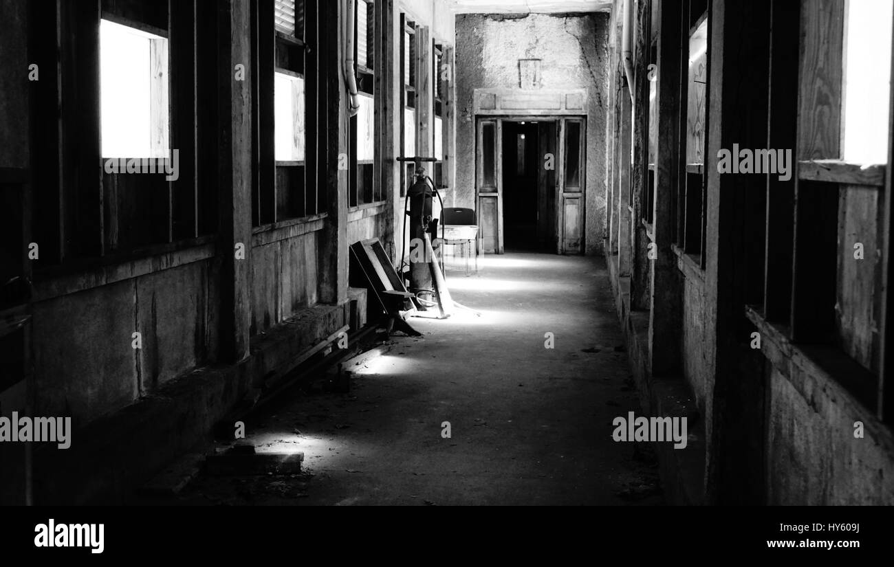 Ellis island hospital building Banque de photographies et d’images à ...