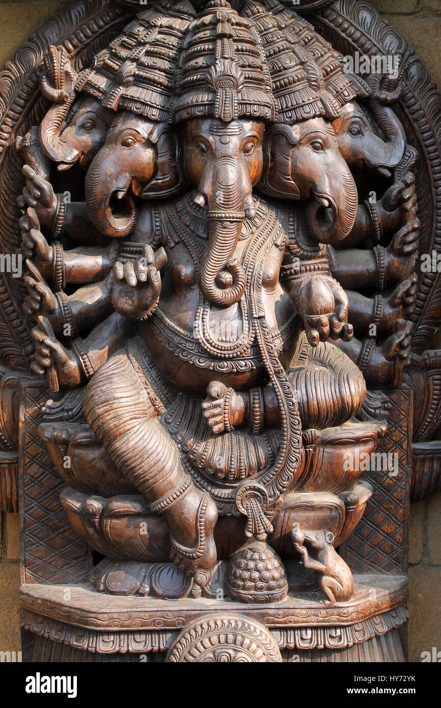 Hindu pantheon indian art Banque de photographies et d’images à haute ...