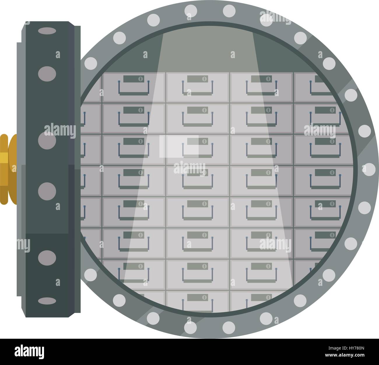 Porte Blindee De Coffre Fort Banque d'image et photos - Alamy