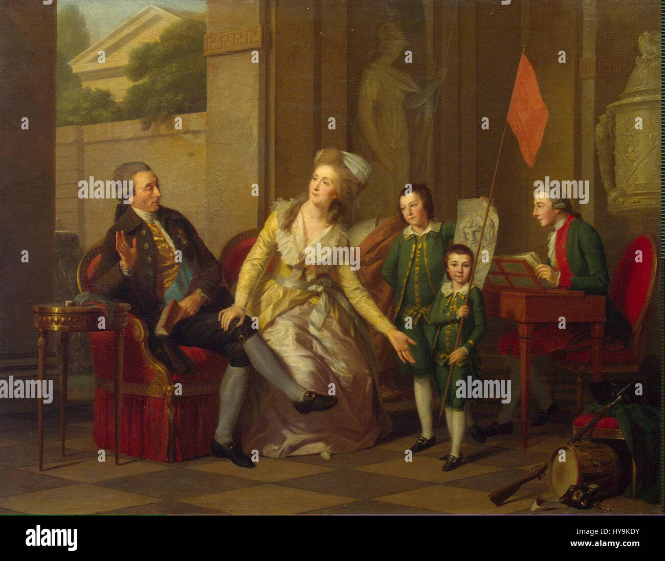 Painting by wilhelm tischbein Banque de photographies et d’images à ...