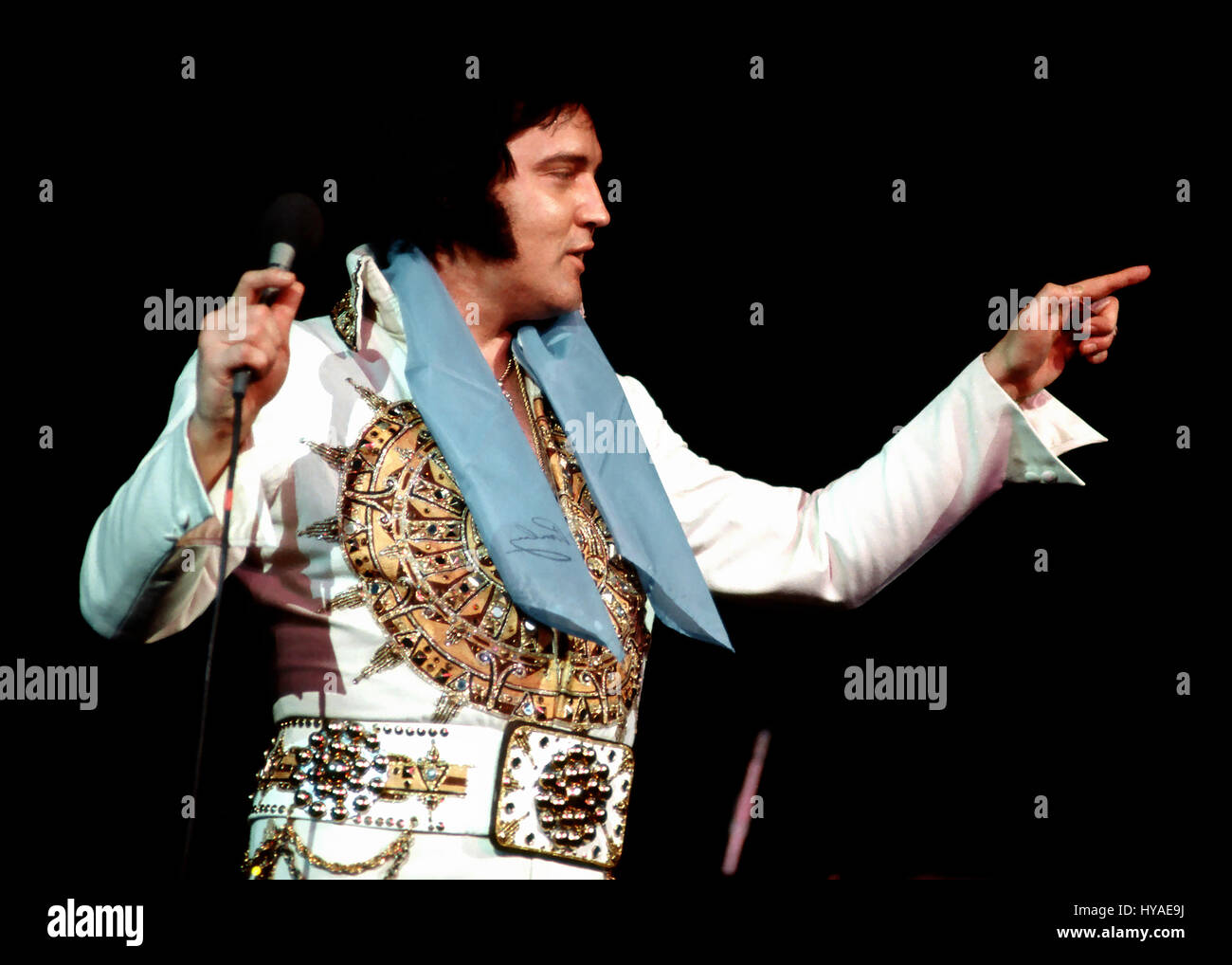 Elvis presley 1977 Banque de photographies et d’images à haute ...