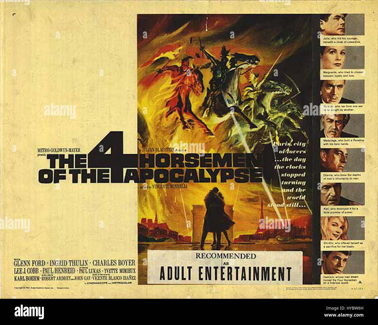 Quatre cavaliers de l'apocalypse Banque de photographies et d’images à ...