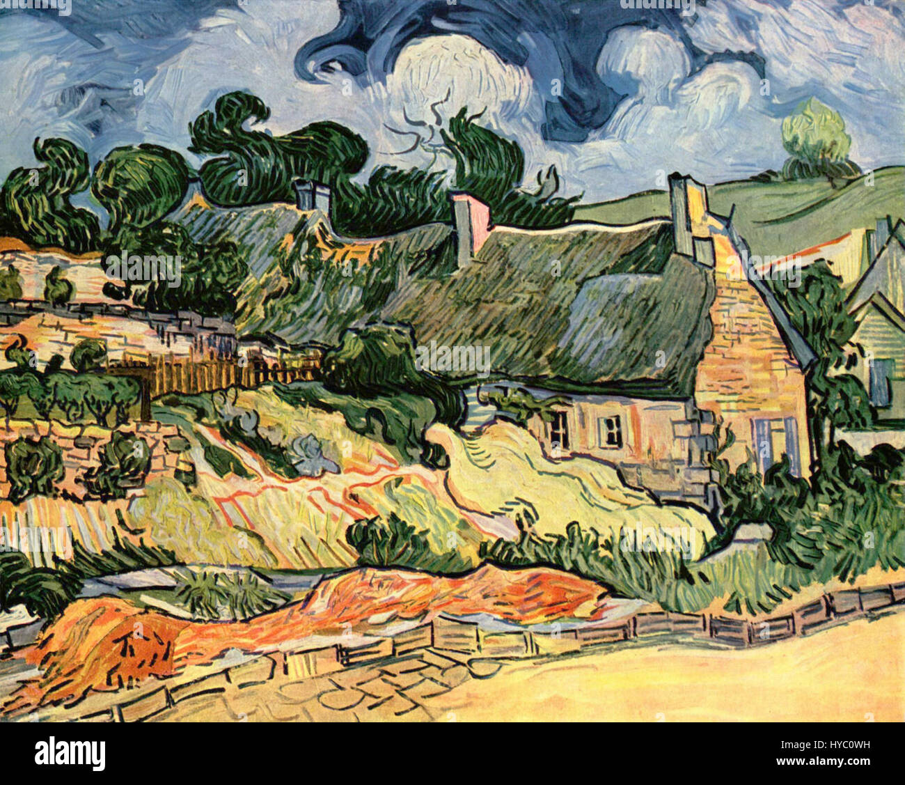 La peinture de Vincent van Gogh, numérotée 052, illustre son ...