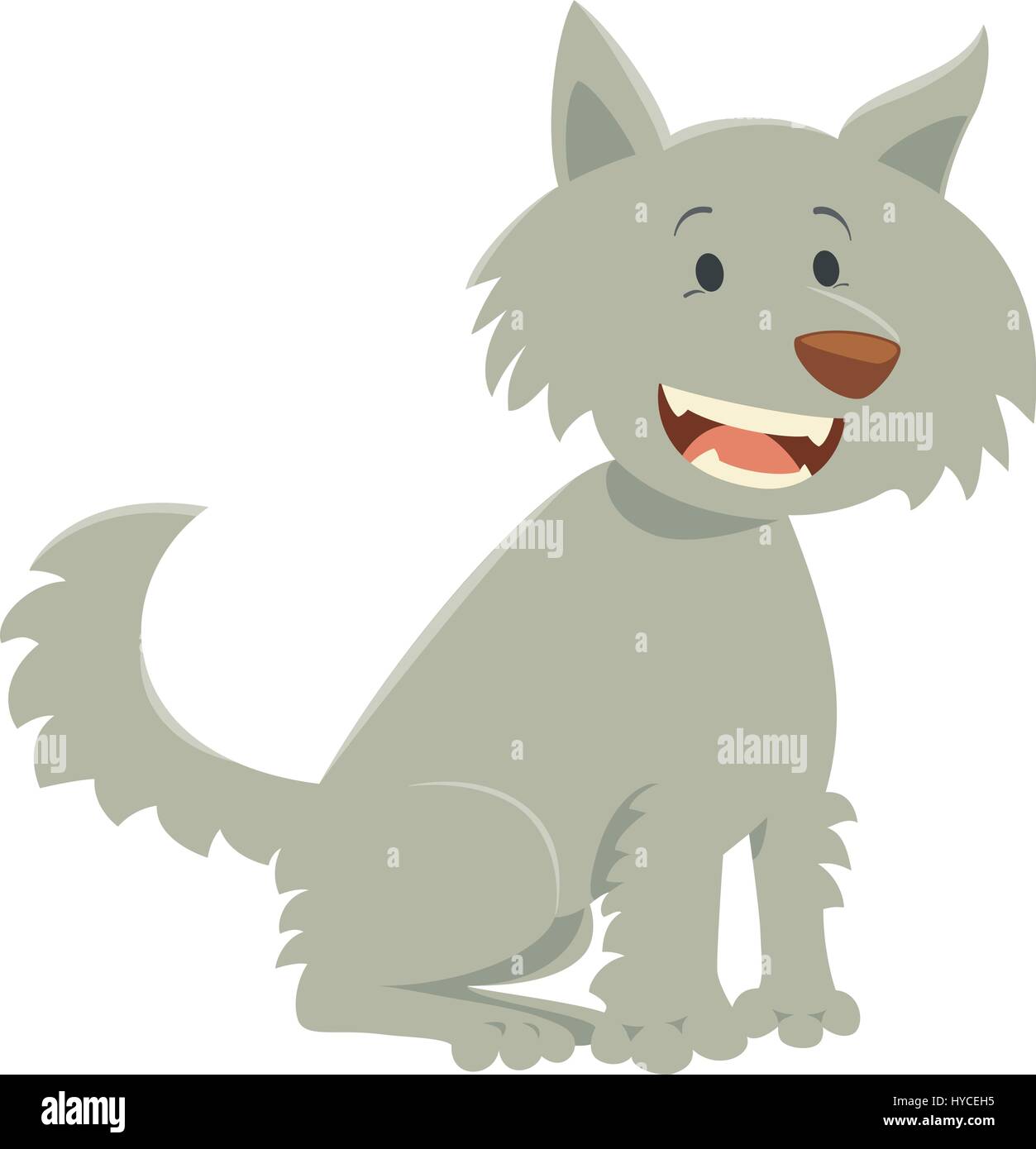 Wolf Illustration Cartoons Banque d'image et photos - Alamy