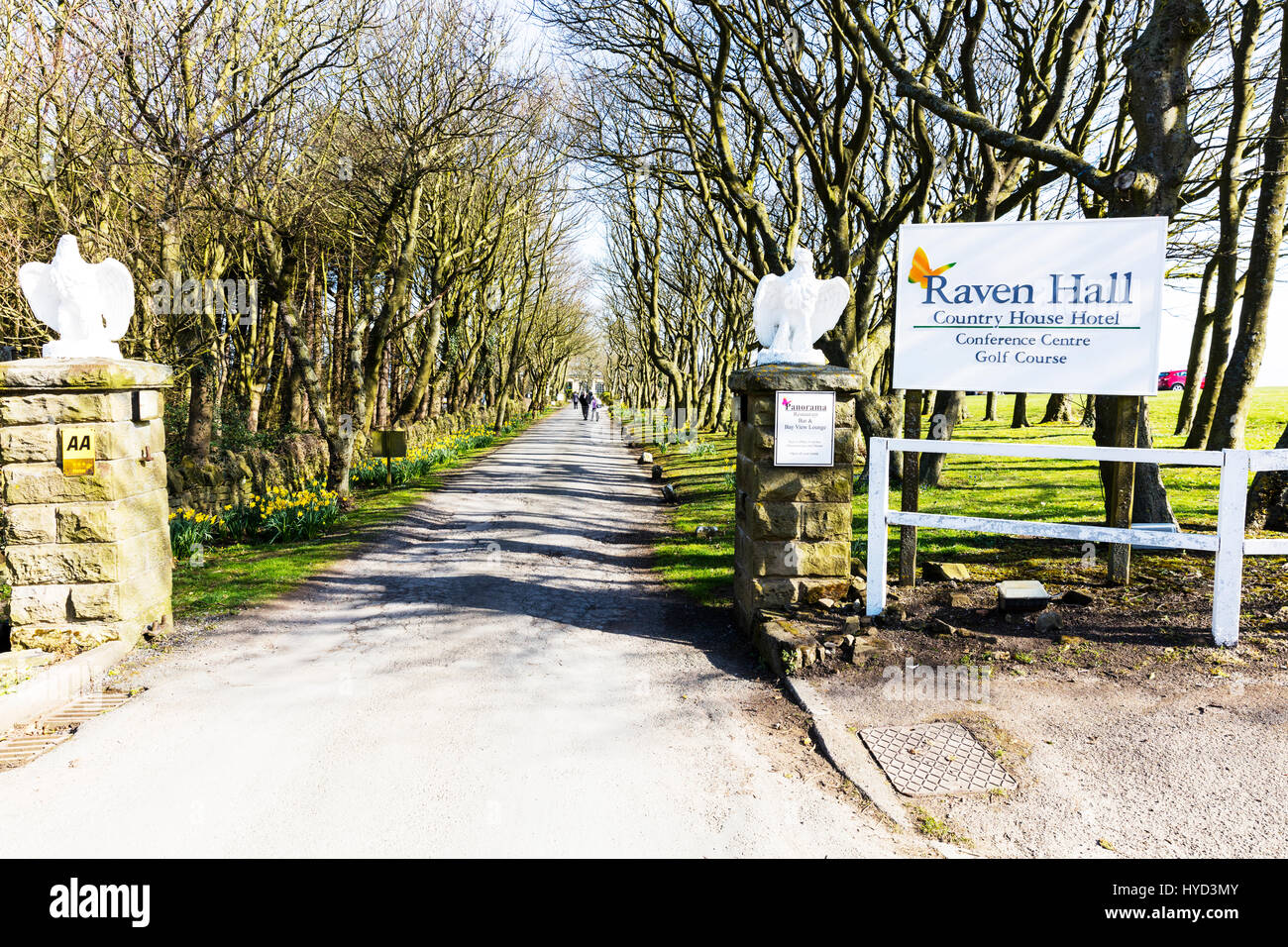 Raven hall hotel ravenscar yorkshire Banque de photographies et d ...