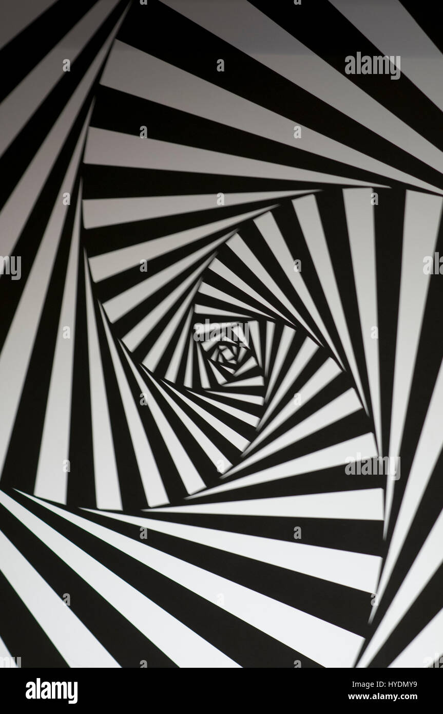 Illusion tunnel sans fin Photo Stock - Alamy