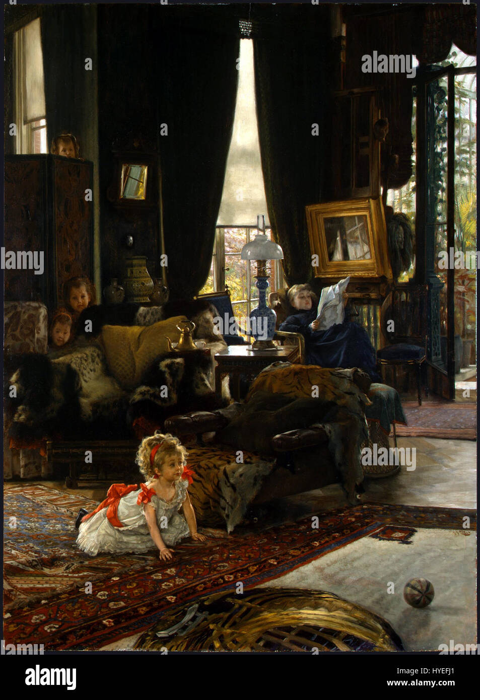 James tissot cache cache Banque de photographies et d’images à haute résolution - Alamy