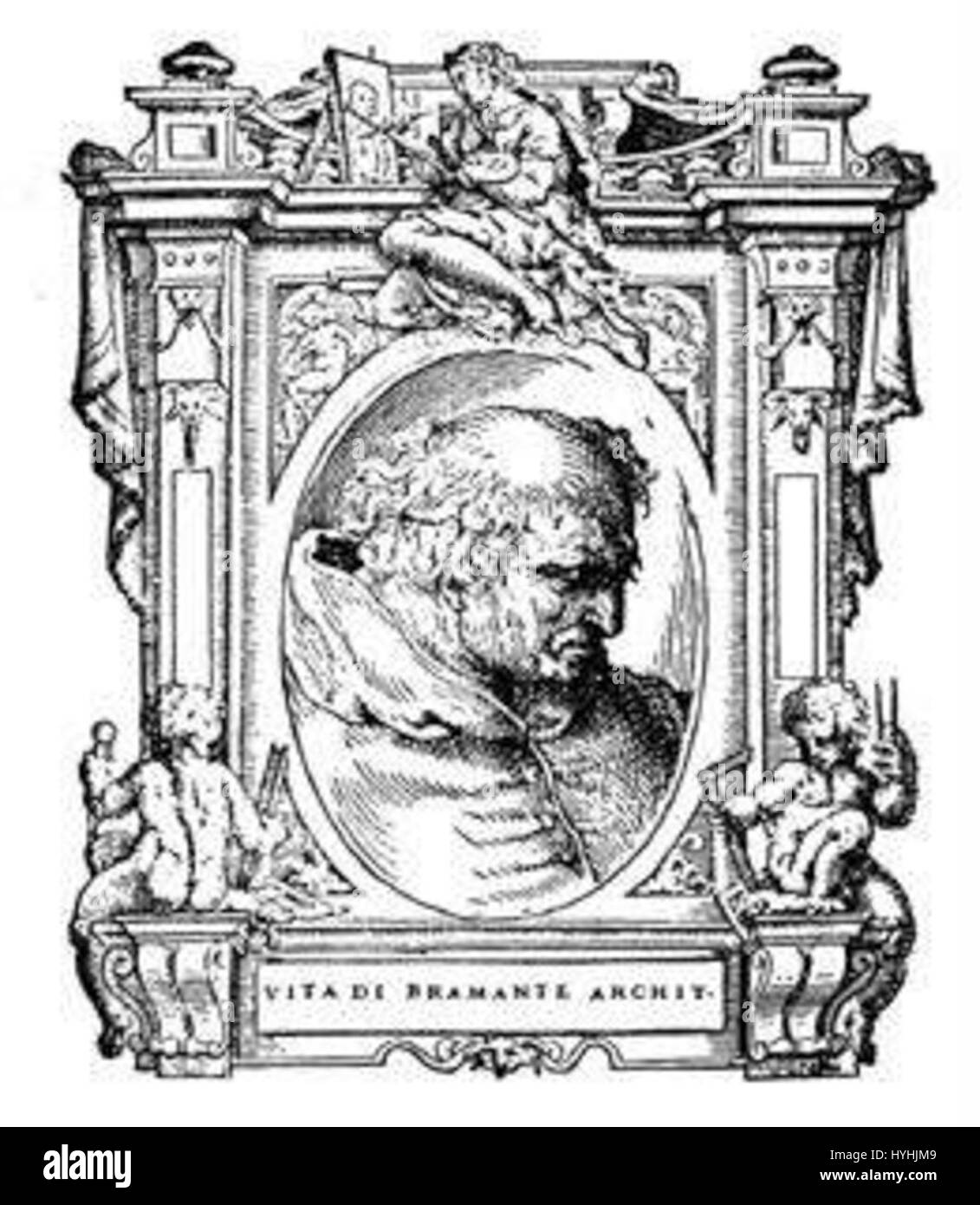 Bramante dessin Banque d'images détourées - Alamy