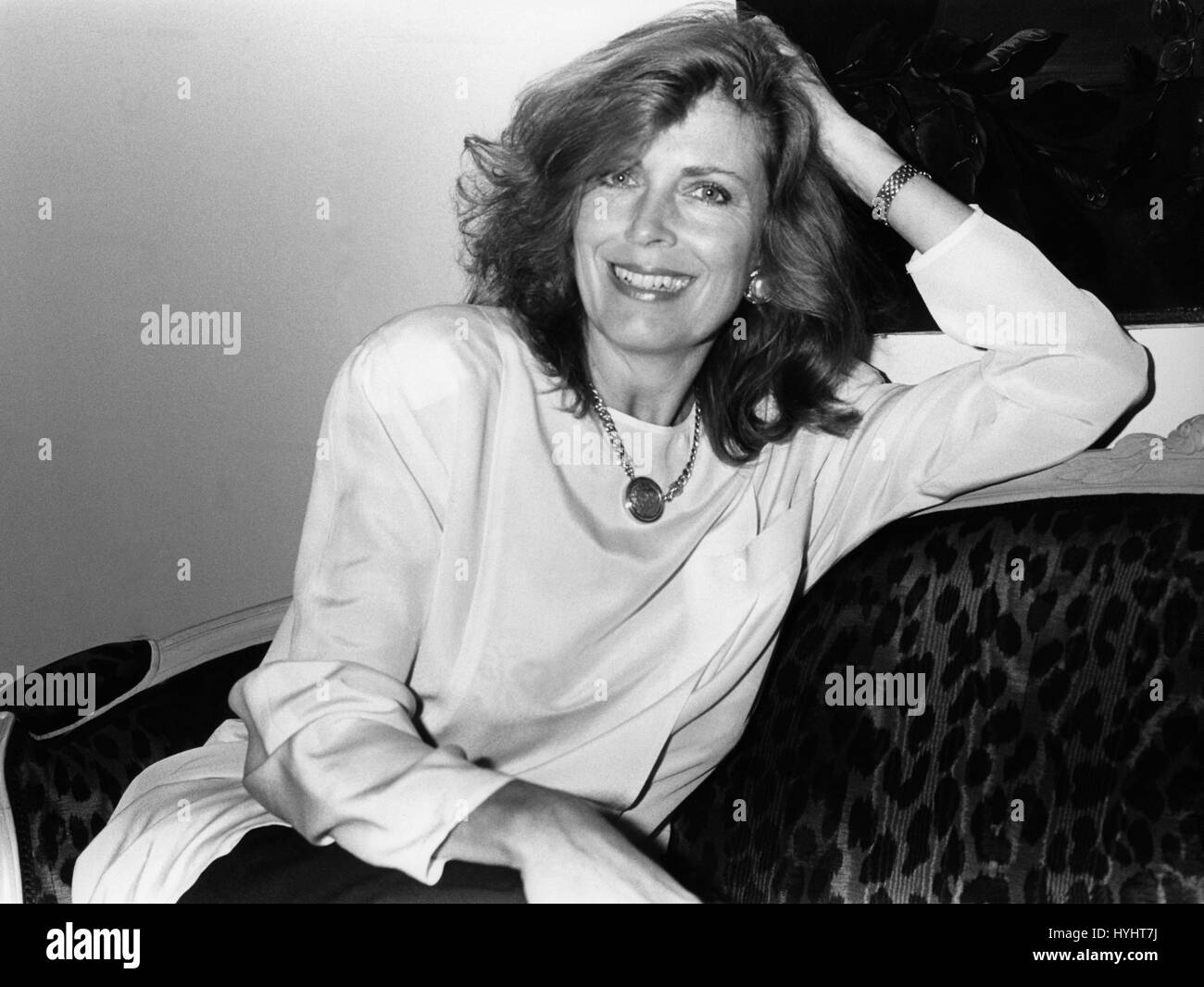 JOANNA CASSIDY actrice à Stockholm la promotion du film qui veut la ...