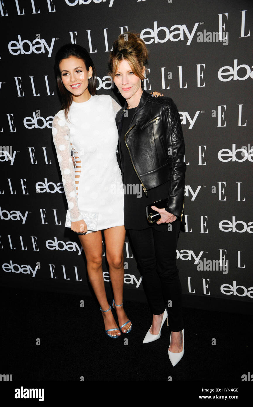 Chanteuse / actrice Victoria Justice et Robbie Myers arrivent à la 6e ...