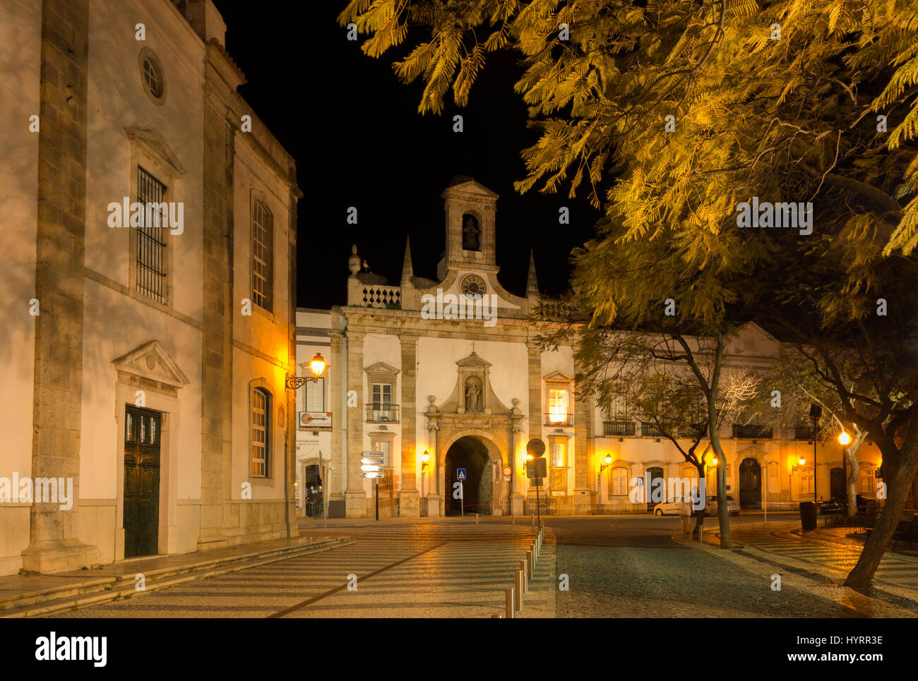 Portugal faro night Banque de photographies et d’images à haute ...