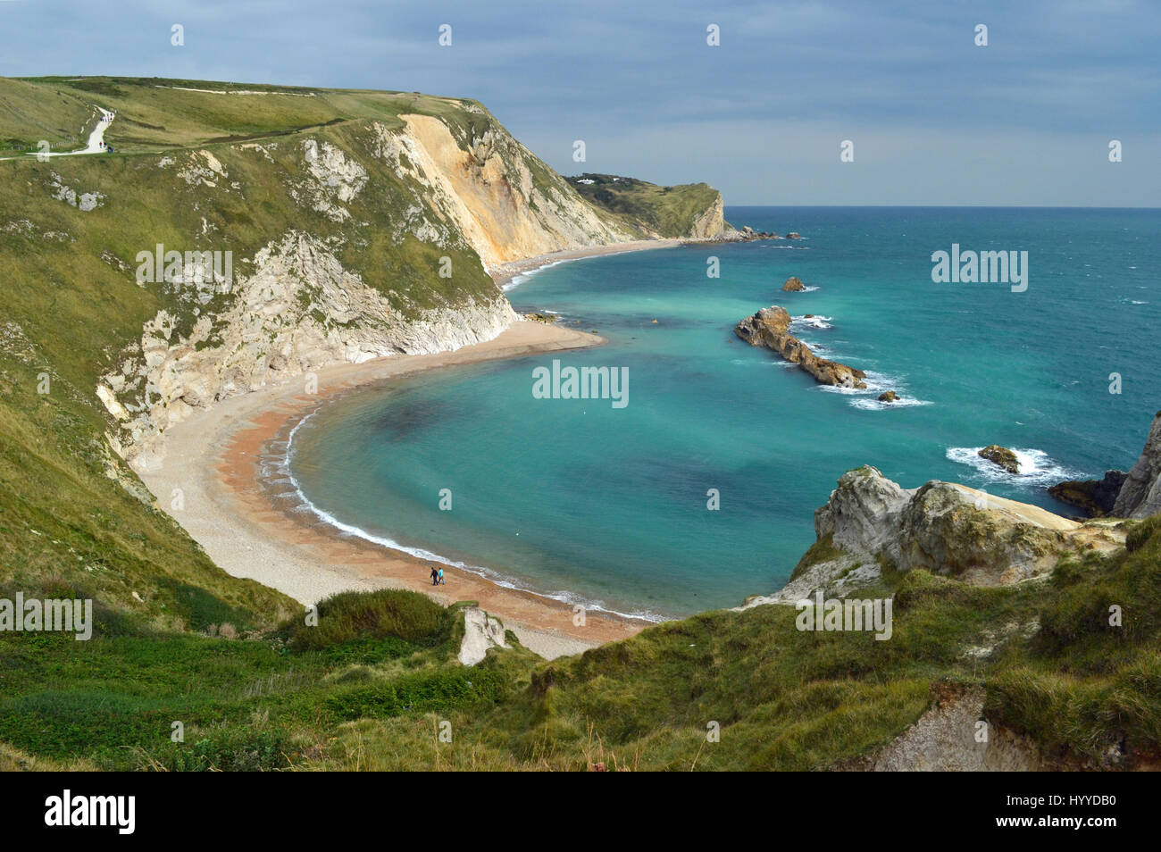Man O War Bay, à côté de Durdle Dor, Lulworth Ouest, Wareham, Dorset ...
