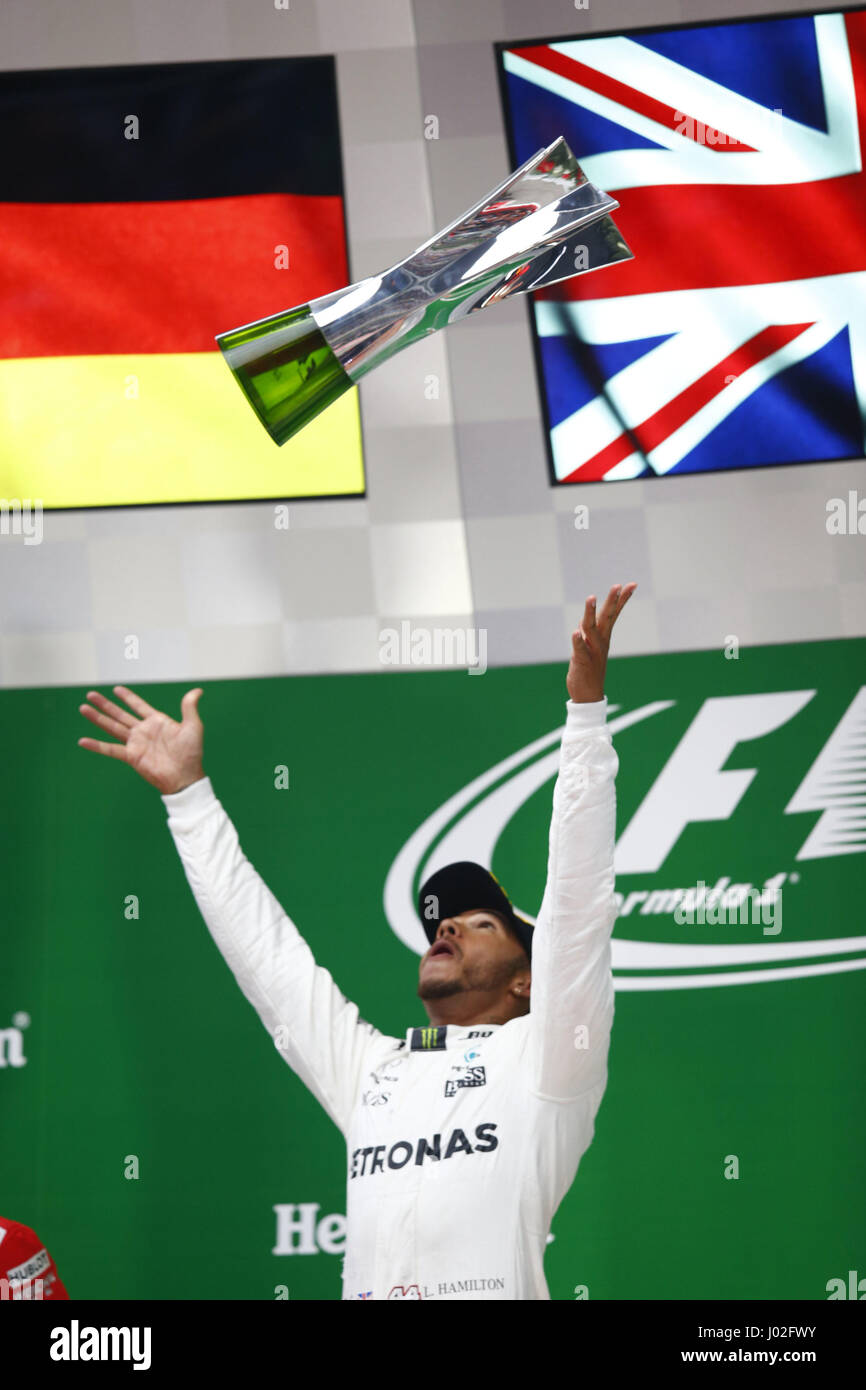 9 avril 2017, le circuit de Shanghai, Shanghai, Chine ; Grand Prix de ...