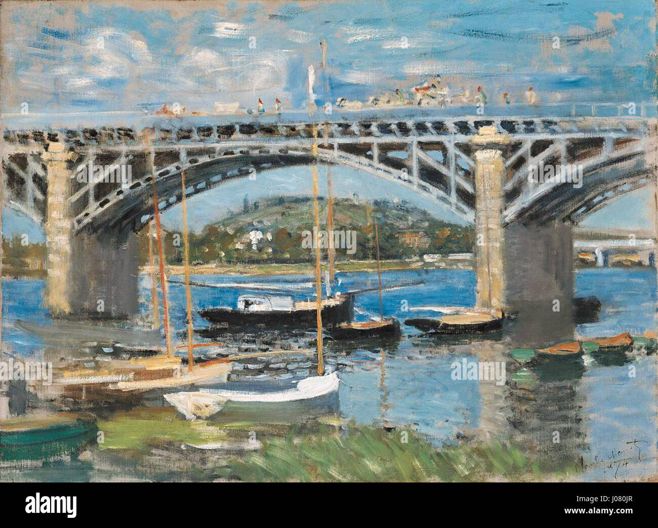 La seine a argenteuil Banque de photographies et d’images à haute ...