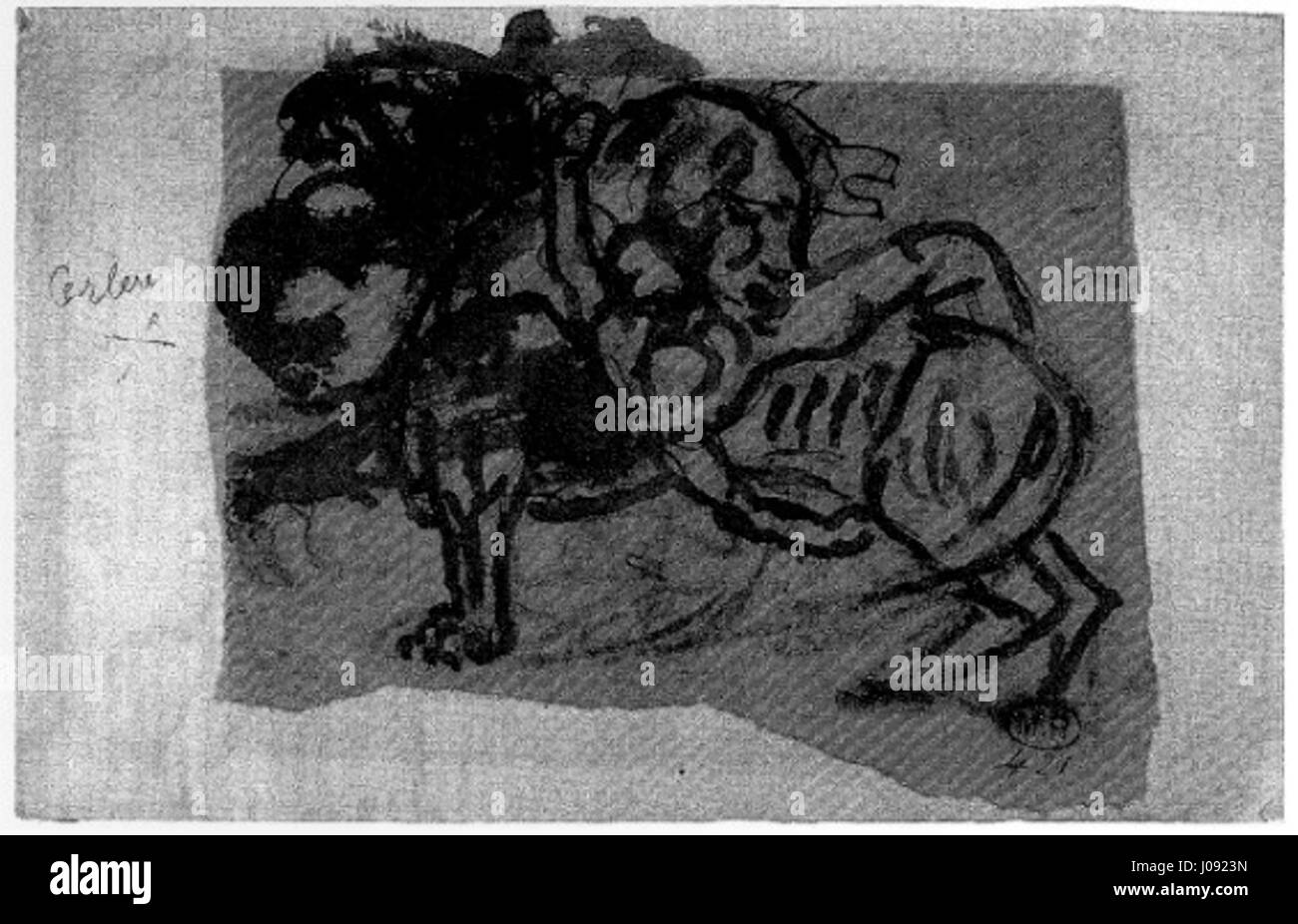 'Cerbère' d'Auguste Rodin est une représentation sculpturale de Cerbère ...