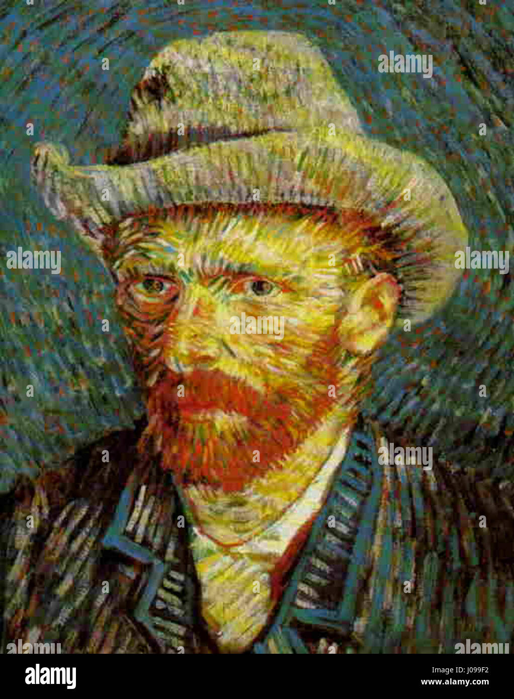 L’autoportrait de Vincent van Gogh met en valeur l’expression ...