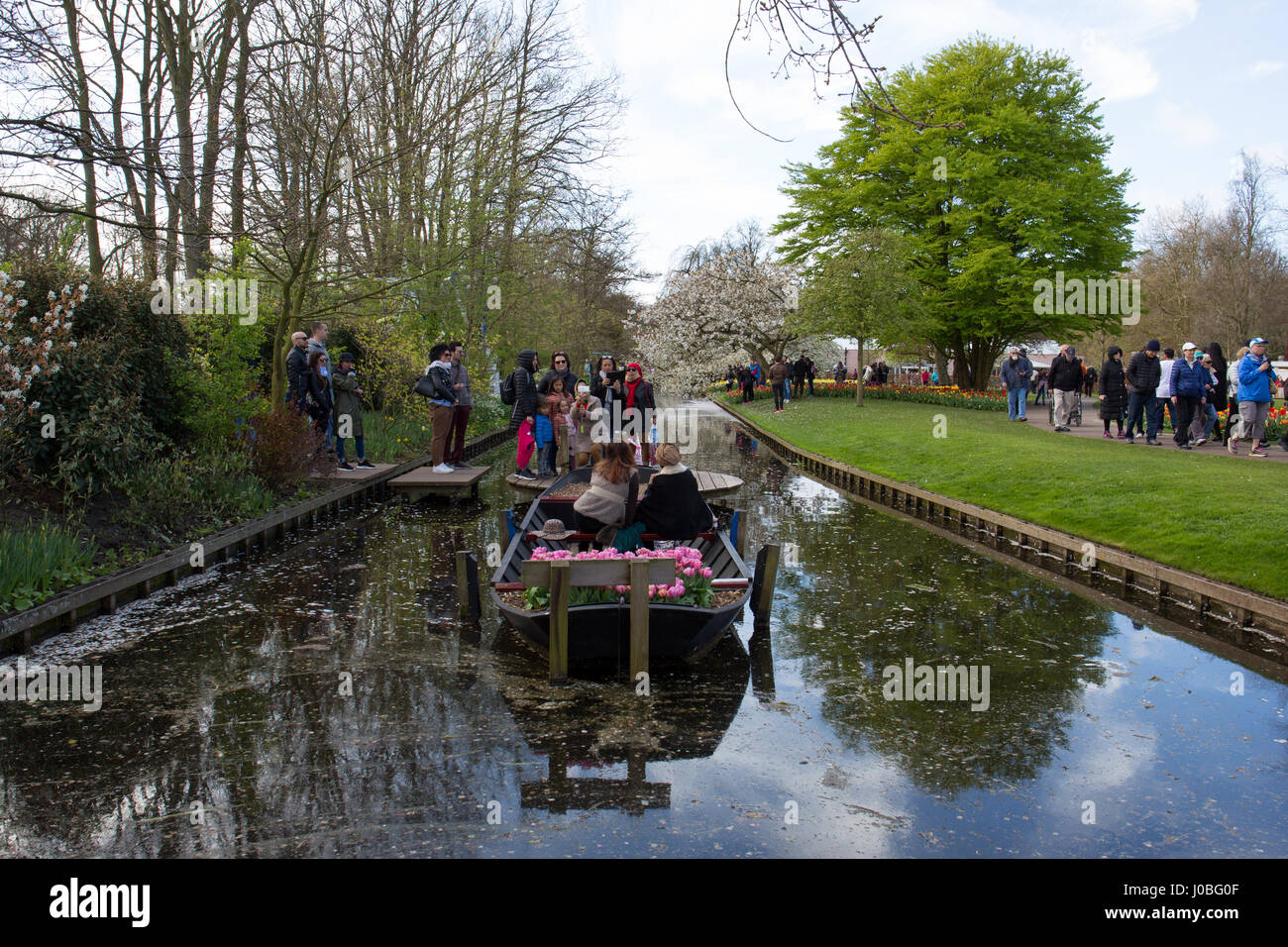 Keukenhof boat Banque de photographies et d’images à haute résolution ...