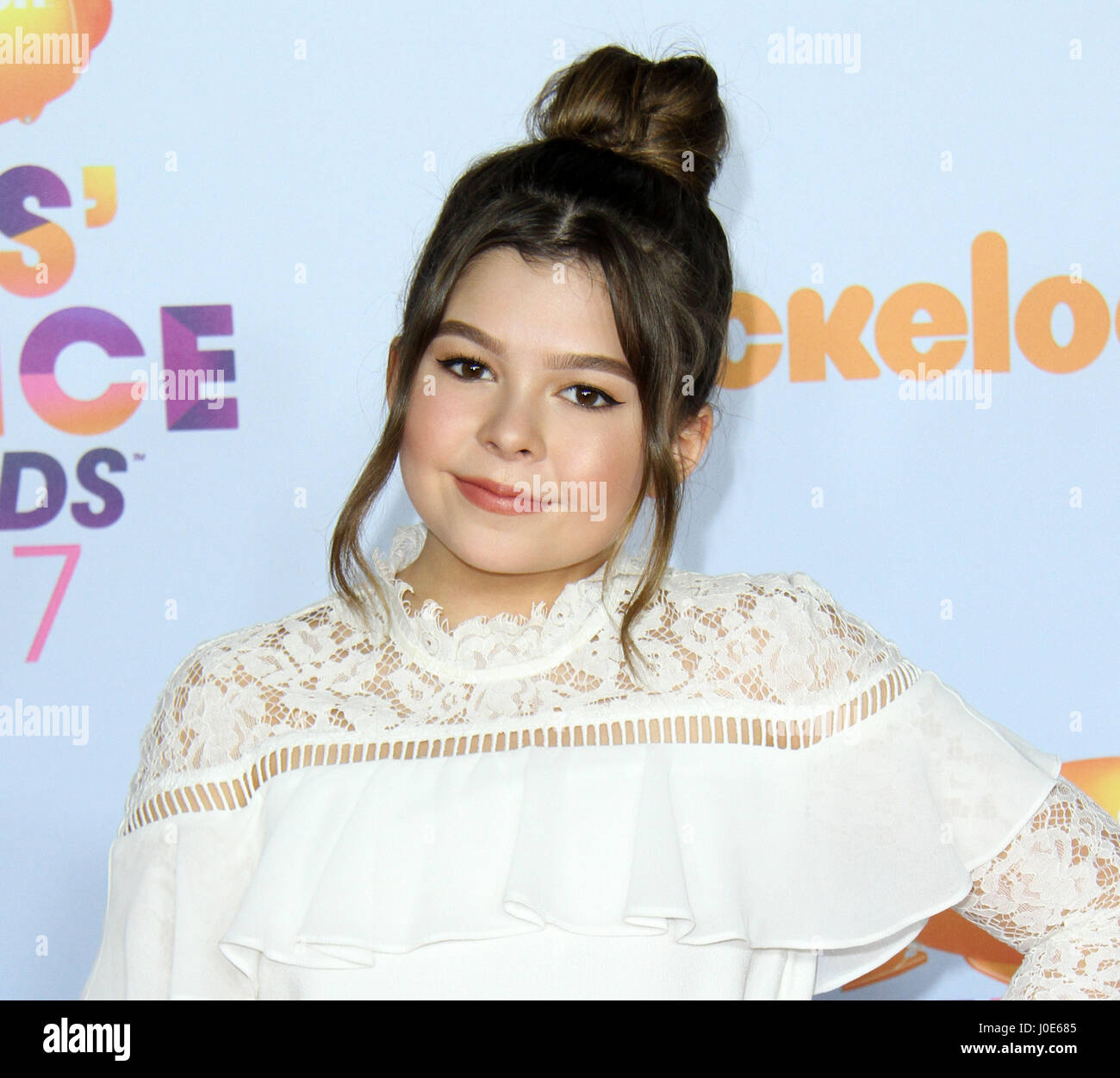 Nickelodeons 2017 kids choice awards arrivals addison riecke los ...
