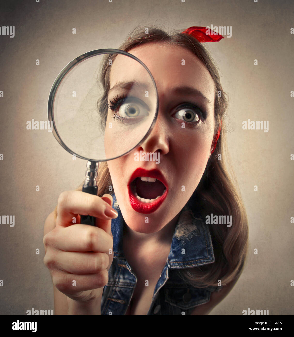 Effet loupe Banque de photographies et d’images à haute résolution - Alamy