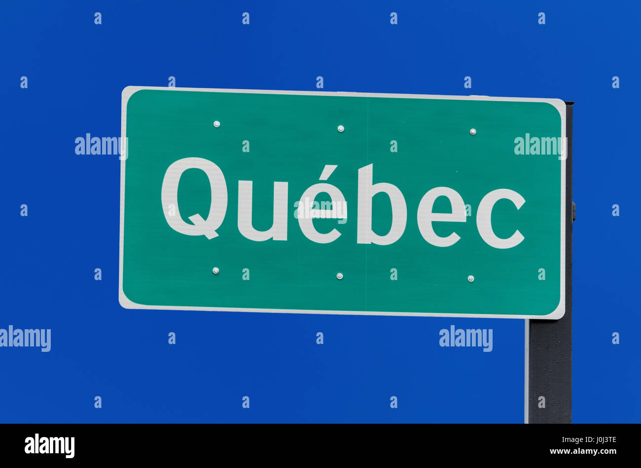Panneau de signalisation du québec Banque de photographies et d’images ...