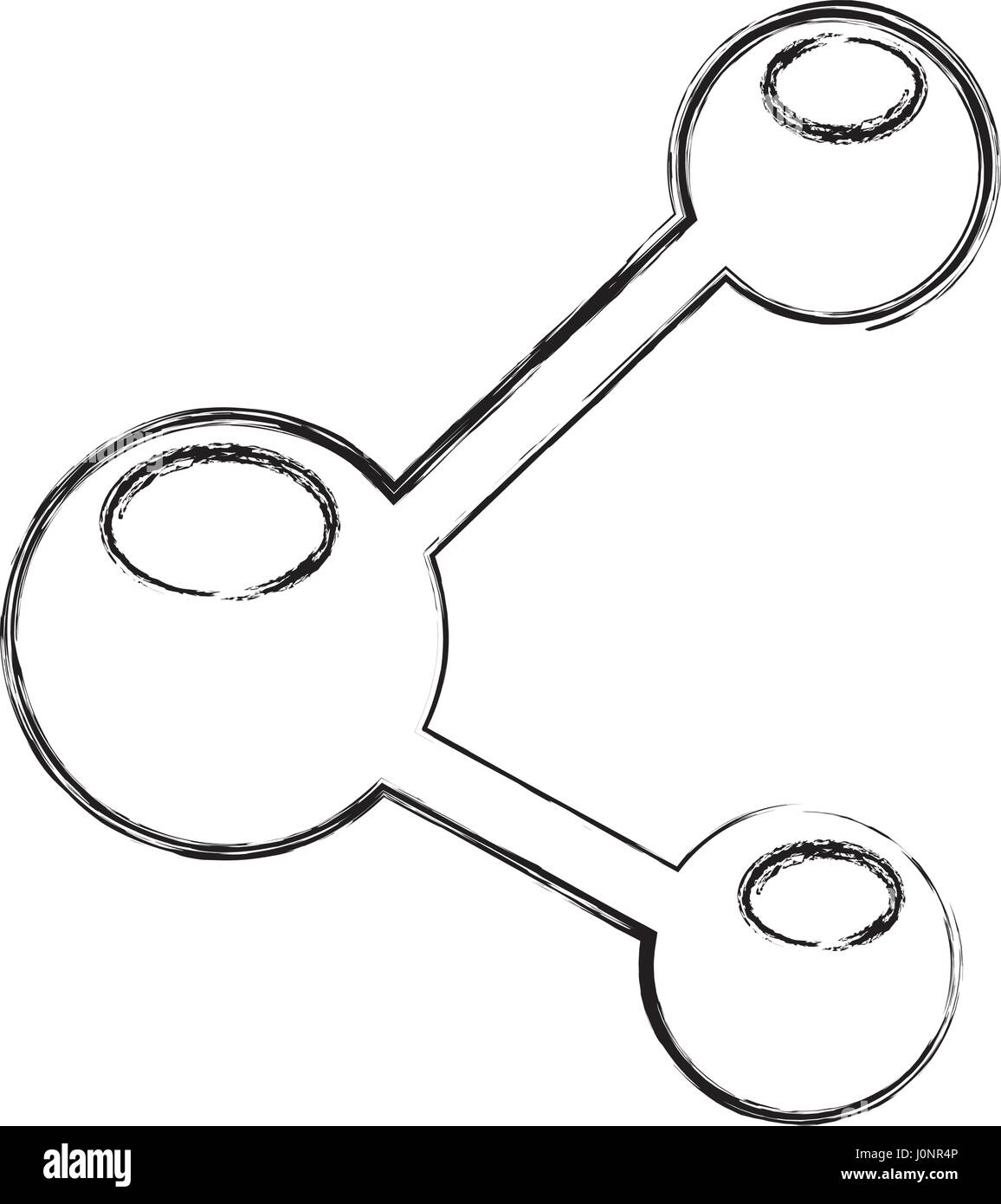 Symbole de partage Banque d'images noir et blanc - Page 2 - Alamy