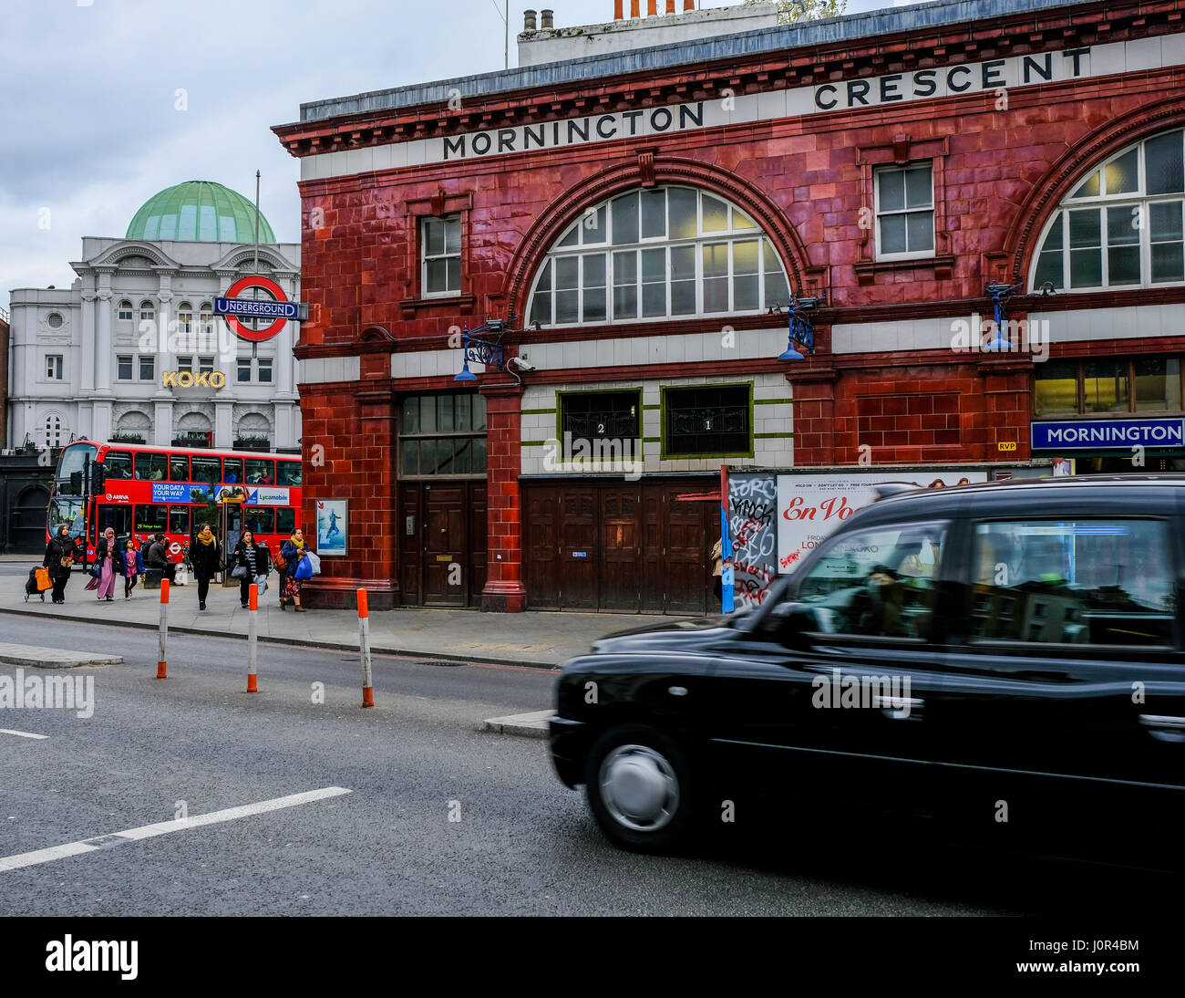 London underground mornington crescent station Banque de photographies ...