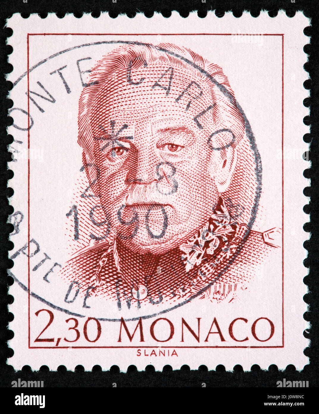 Monaco stamp prince rainier iii Banque de photographies et d’images à ...