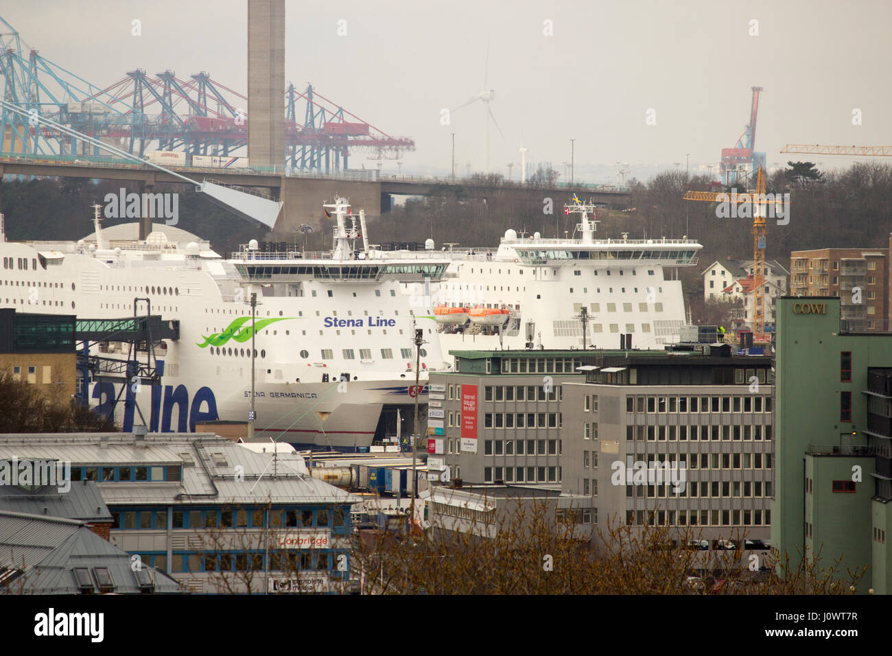 Stena line ferry in gothenburg Banque de photographies et d’images à ...