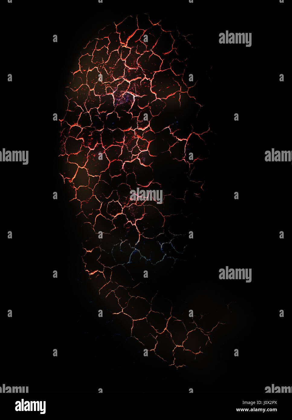 Visage fissuré Banque de photographies et d’images à haute résolution ...