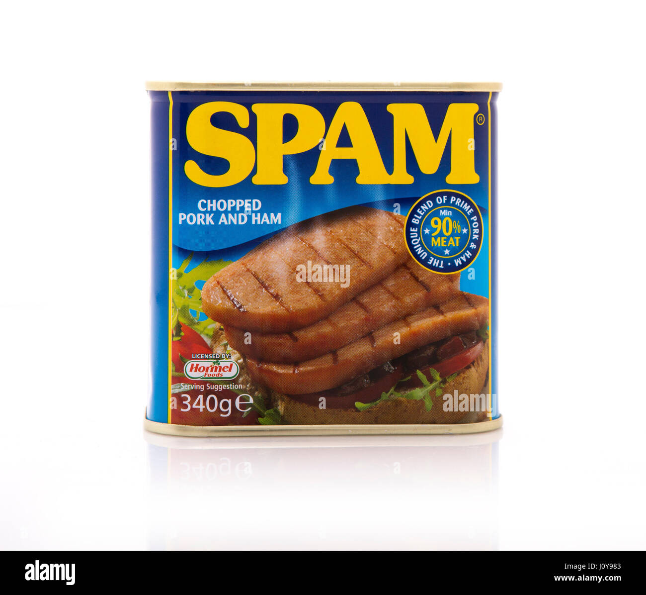 Luncheon meat spam can Banque de photographies et d’images à haute ...
