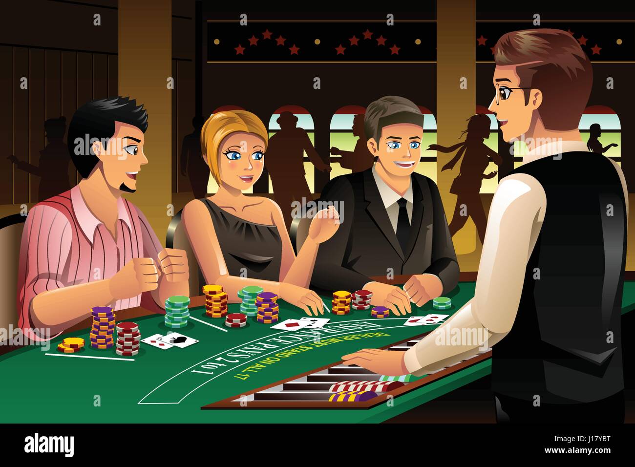 Clipart playing cards Banque d'images vectorielles - Alamy